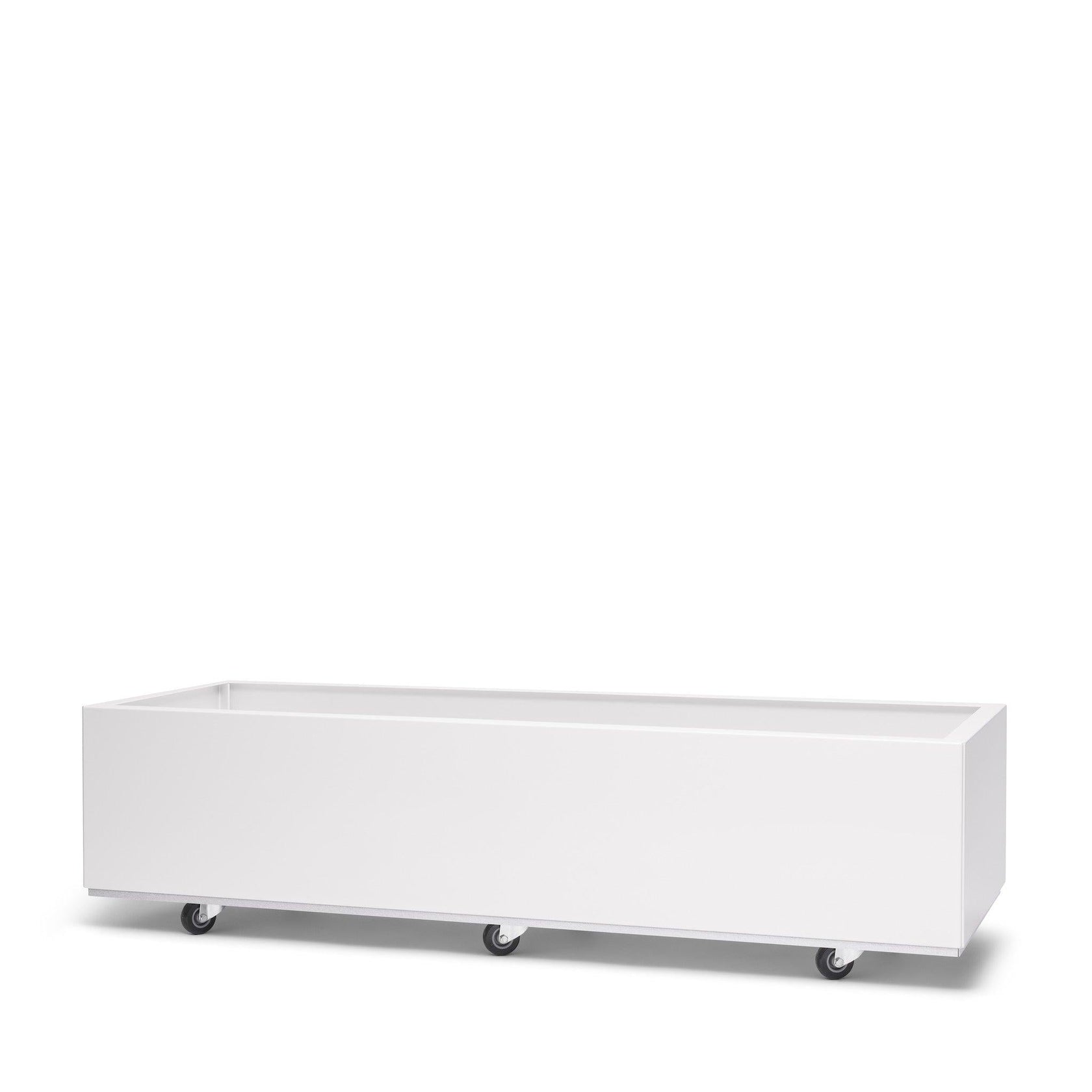 BEDD 120x40 h25 med bunn og hjul/ben